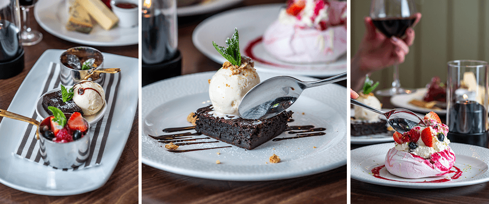 Our Dessert Menu & Pricing at The Marchmont Arms Hemel Hempstead