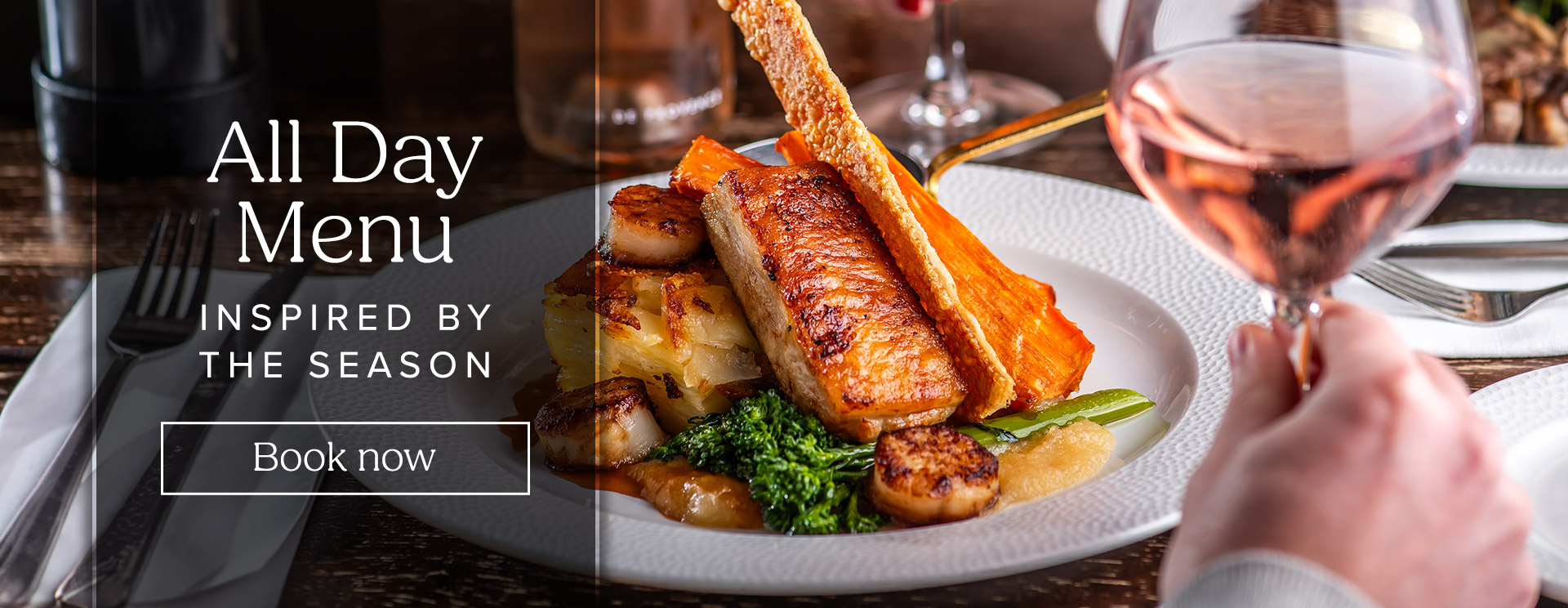 Dinner Menu & Prices | All Day Dining at The Marchmont Arms Hemel Hempstead