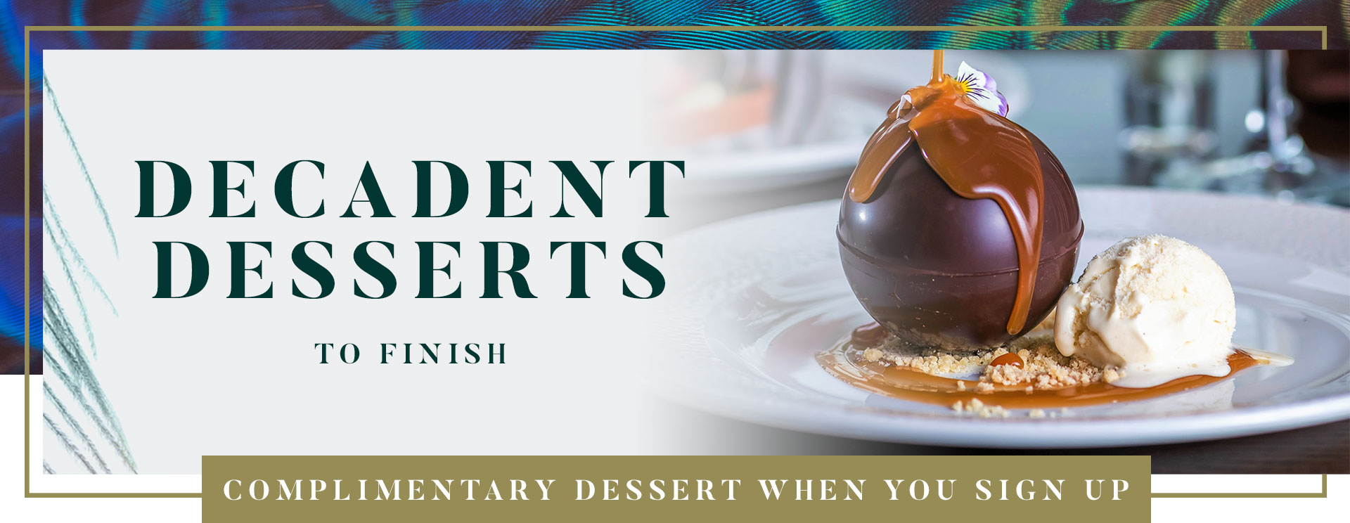 Dessert Menu & Prices - The Marchmont Arms, Hemel Hempstead